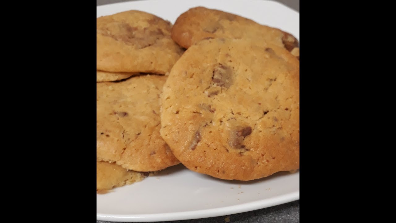 somali buskut macaan delicous chocolate chip cookies - YouTube