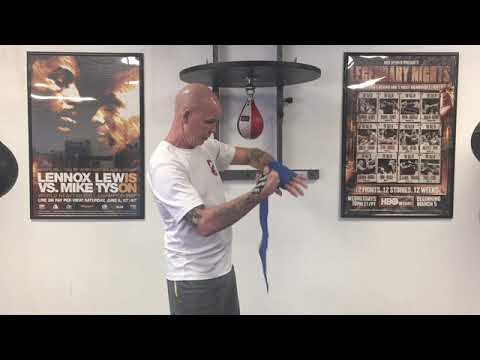 Boxing Hand Wrap Instructions - YouTube