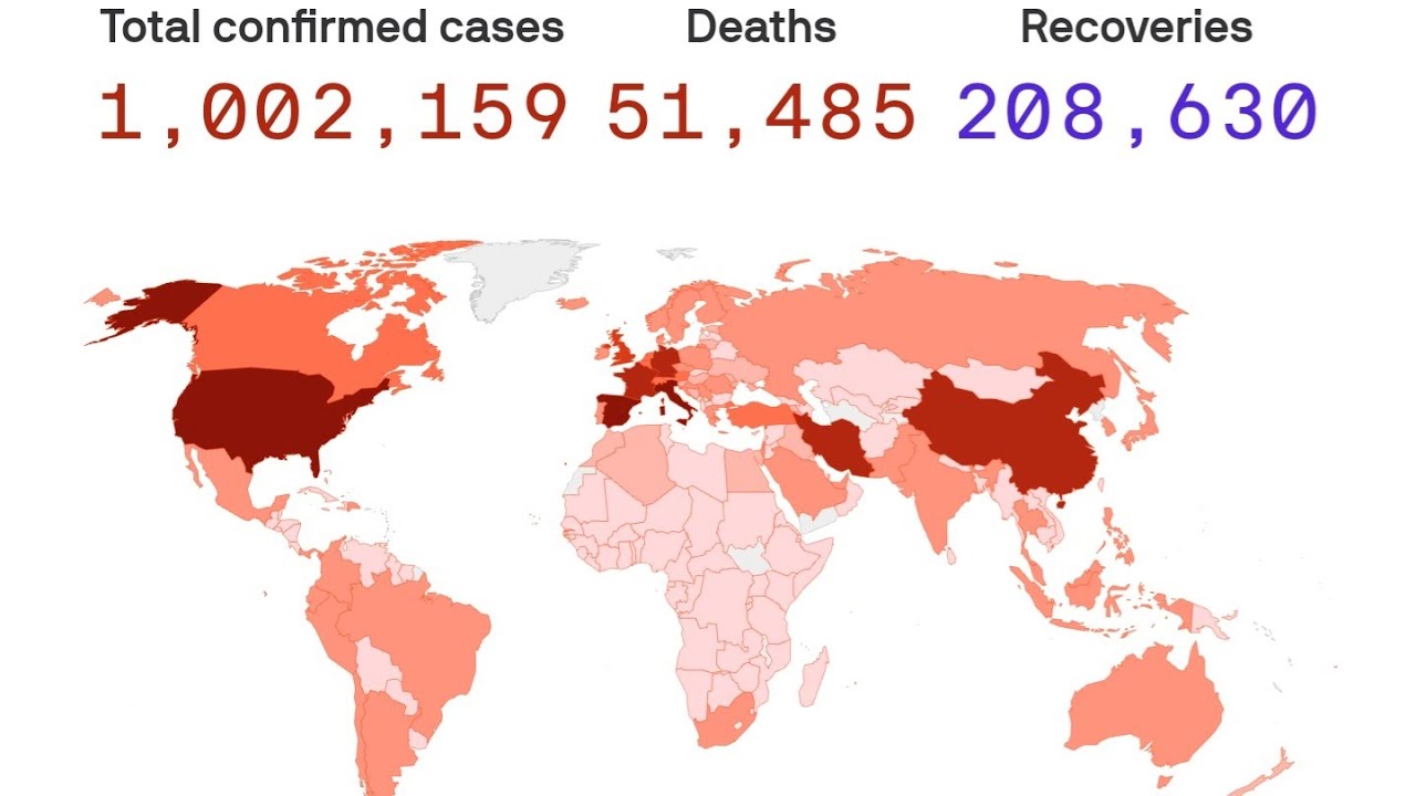 Coronavirus Worldwide Live Meter - YouTube