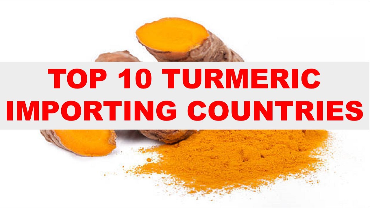 Top 10 Turmeric Importers from India | Turmeric Market | Tamil - YouTube