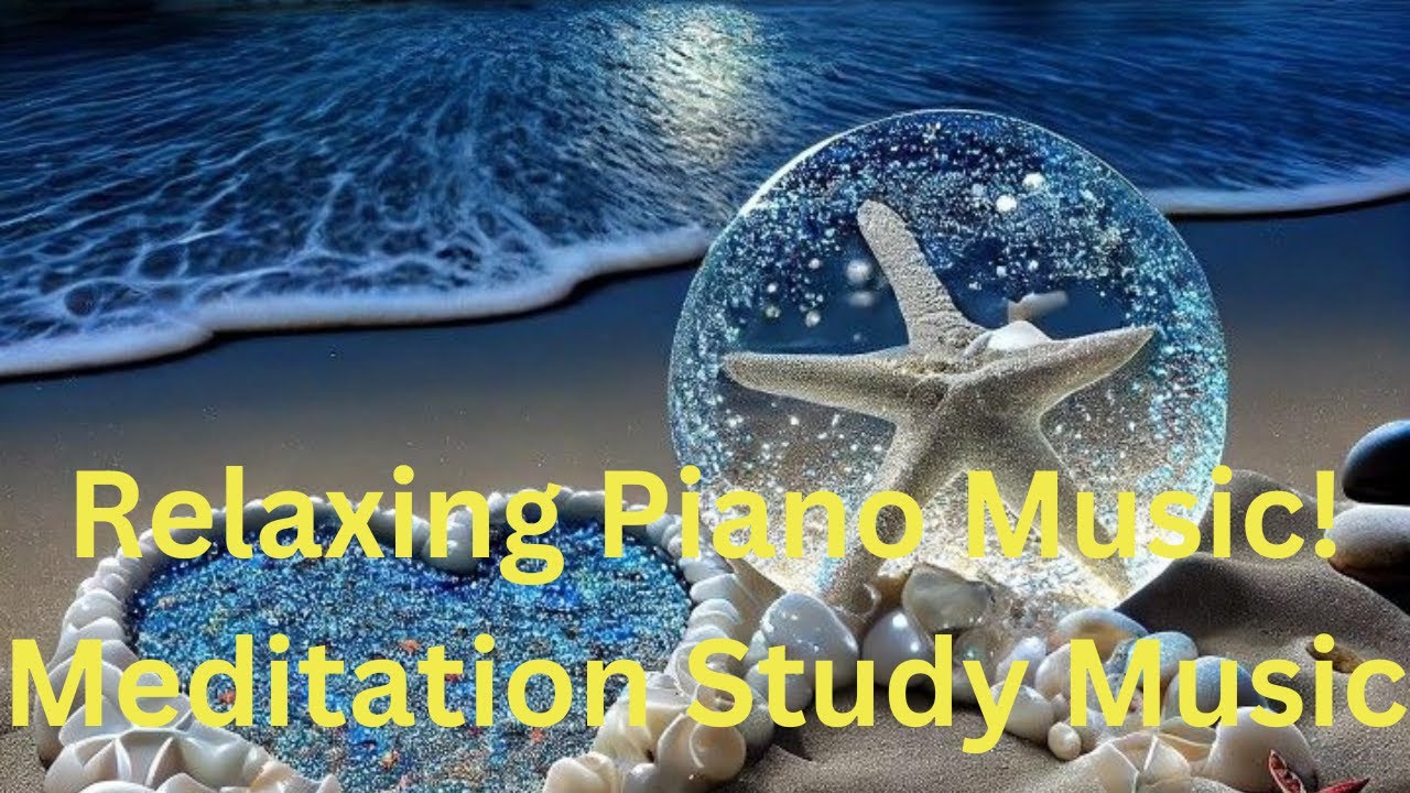 Relaxing Piano with Water Fall Music! Meditation Study, Deep Sleep ...