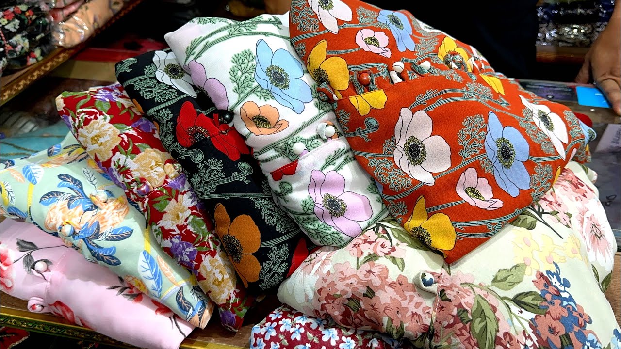 Brand new floral prinded Anarkoli gown with hijab/orna | ফ্লোরাল ...