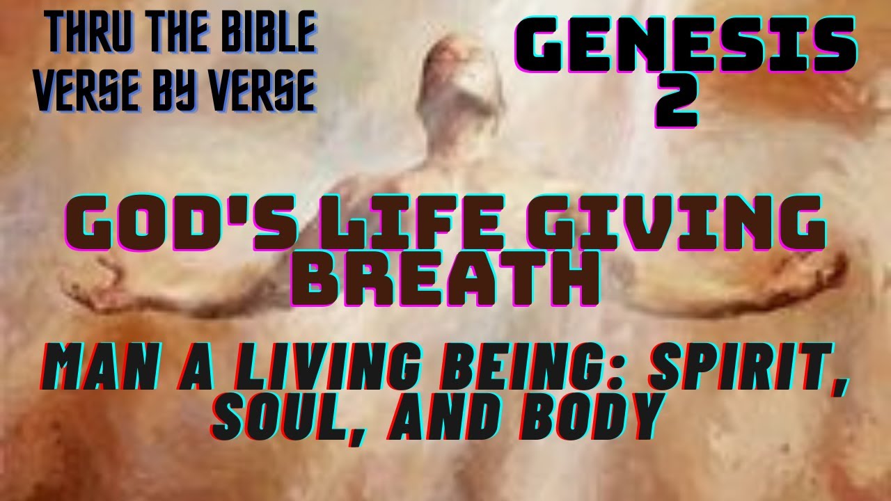Genesis 2 God breath the breath of life into man, his spirit - YouTube