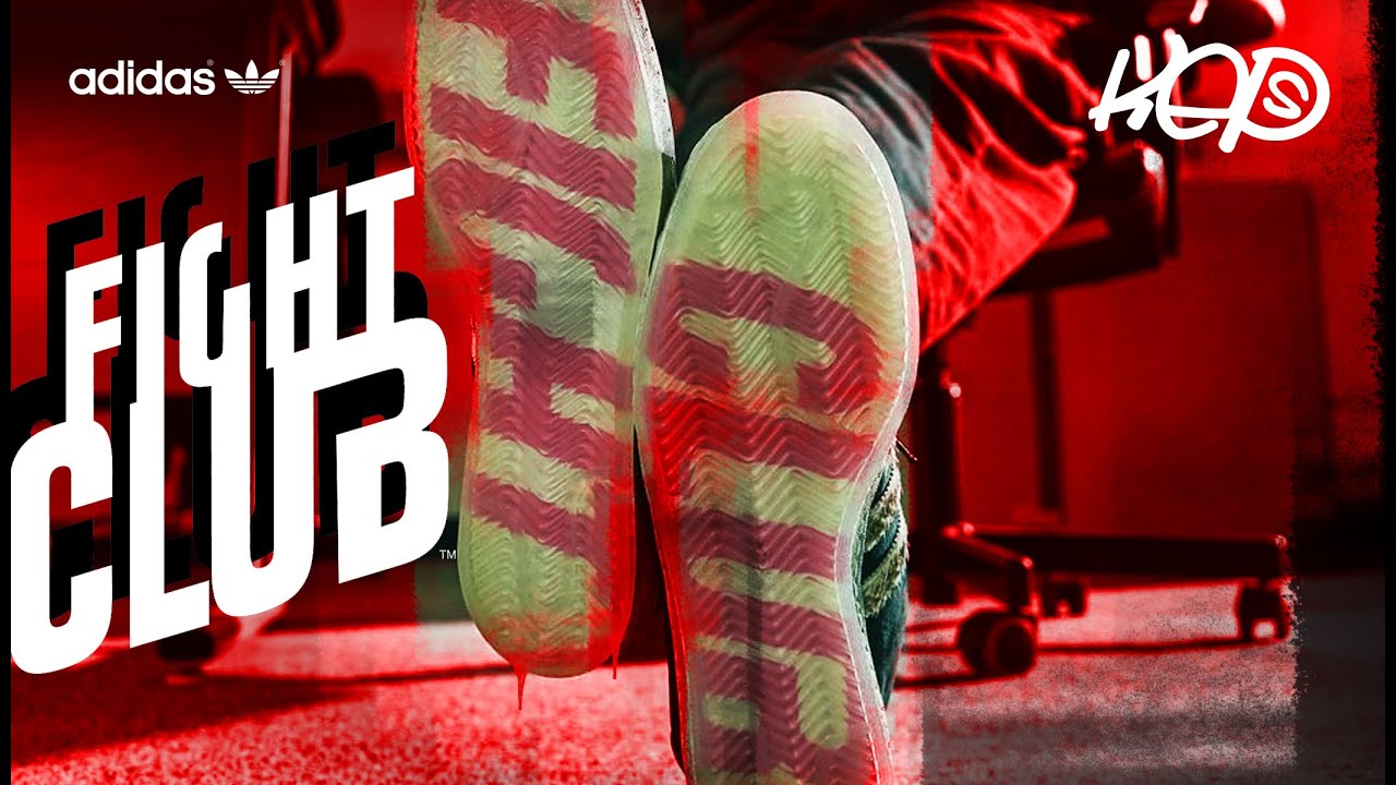 Fight Club Adidas trainers - YouTube