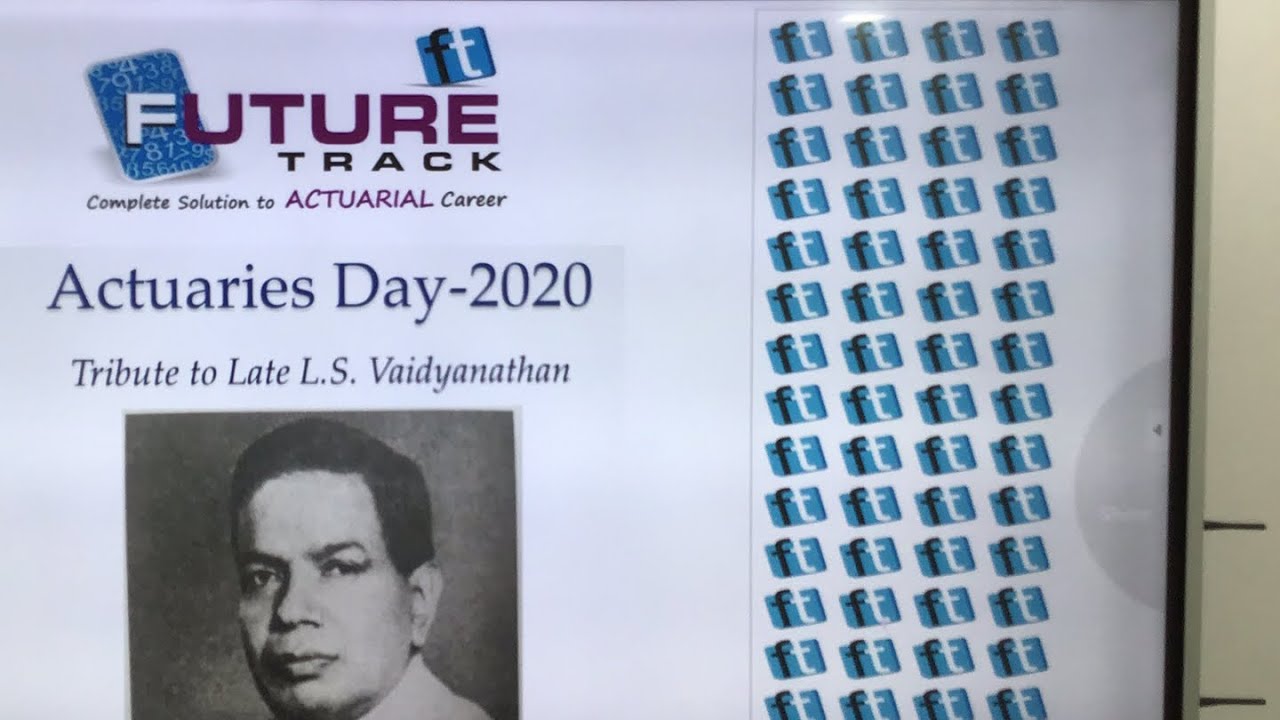 Actuarial day celebrations - YouTube