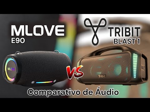 MLOVE E90 vs  TRIBIT BLAST 1 | Será que a novata MLOVE superou a Rainha? Assista e confira! 