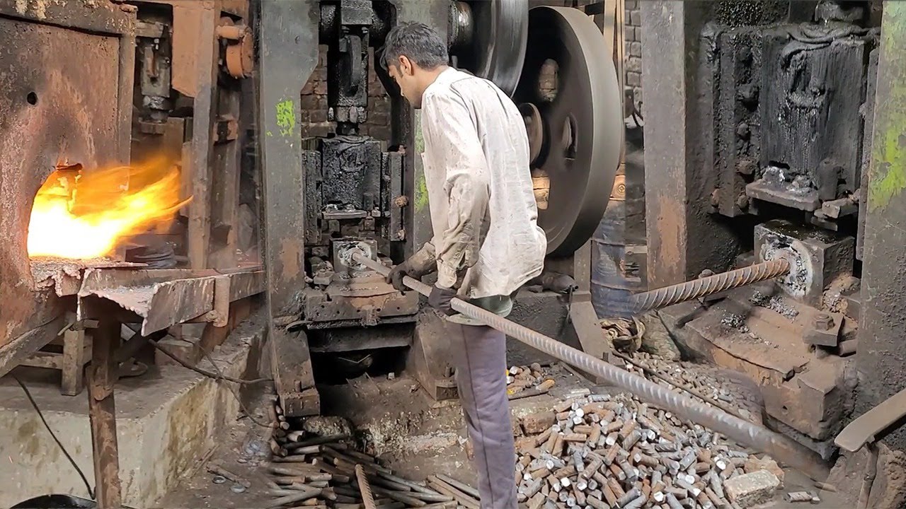 manufacturing process of steering cone | forging process of steering ...