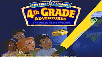 The ClueFinders 4th Grade Adventures: The Puzzle Of The Pyramid - YouTube