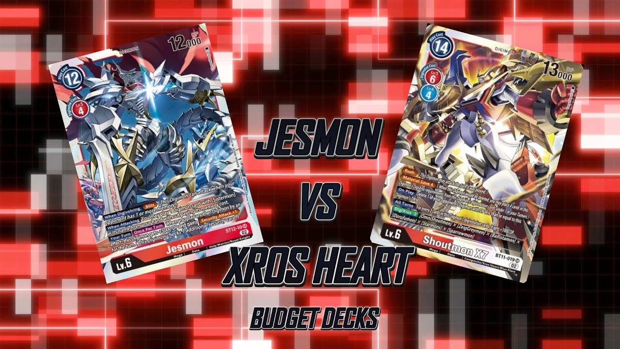Jesmon VS Xros Heart [Budget Decks] - YouTube