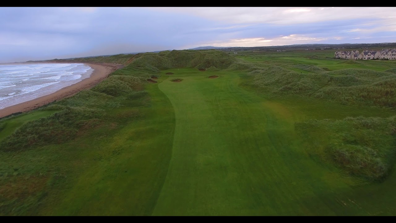 Hole 1 at Trump Doonbeg - YouTube