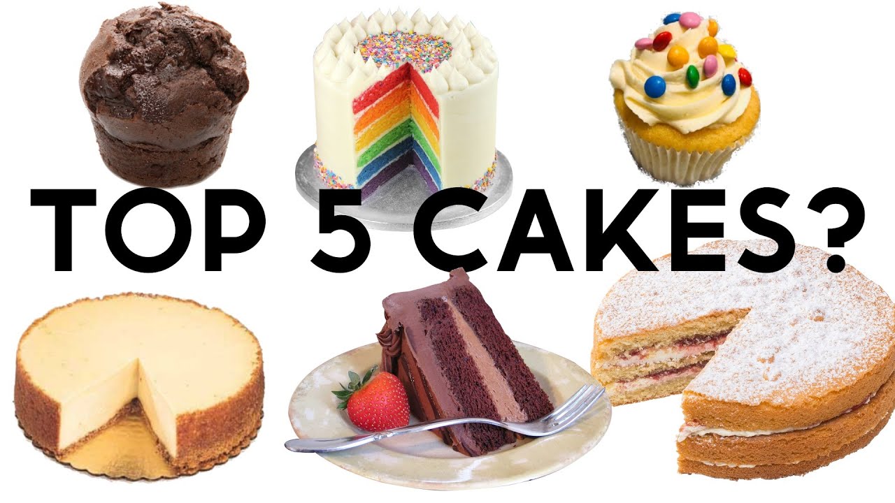 Top 5 Cakes - YouTube
