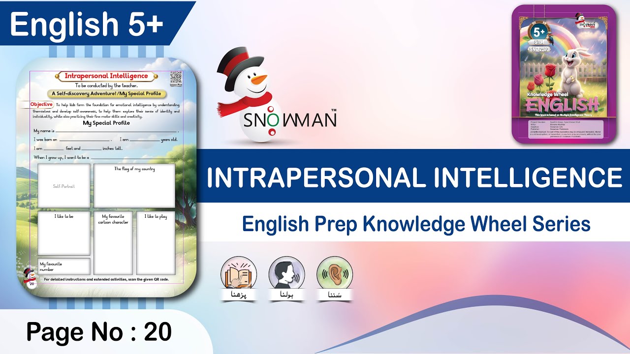English 5+ (Knowledge Wheel Series) | Page No 20 | Intrapersonal ...