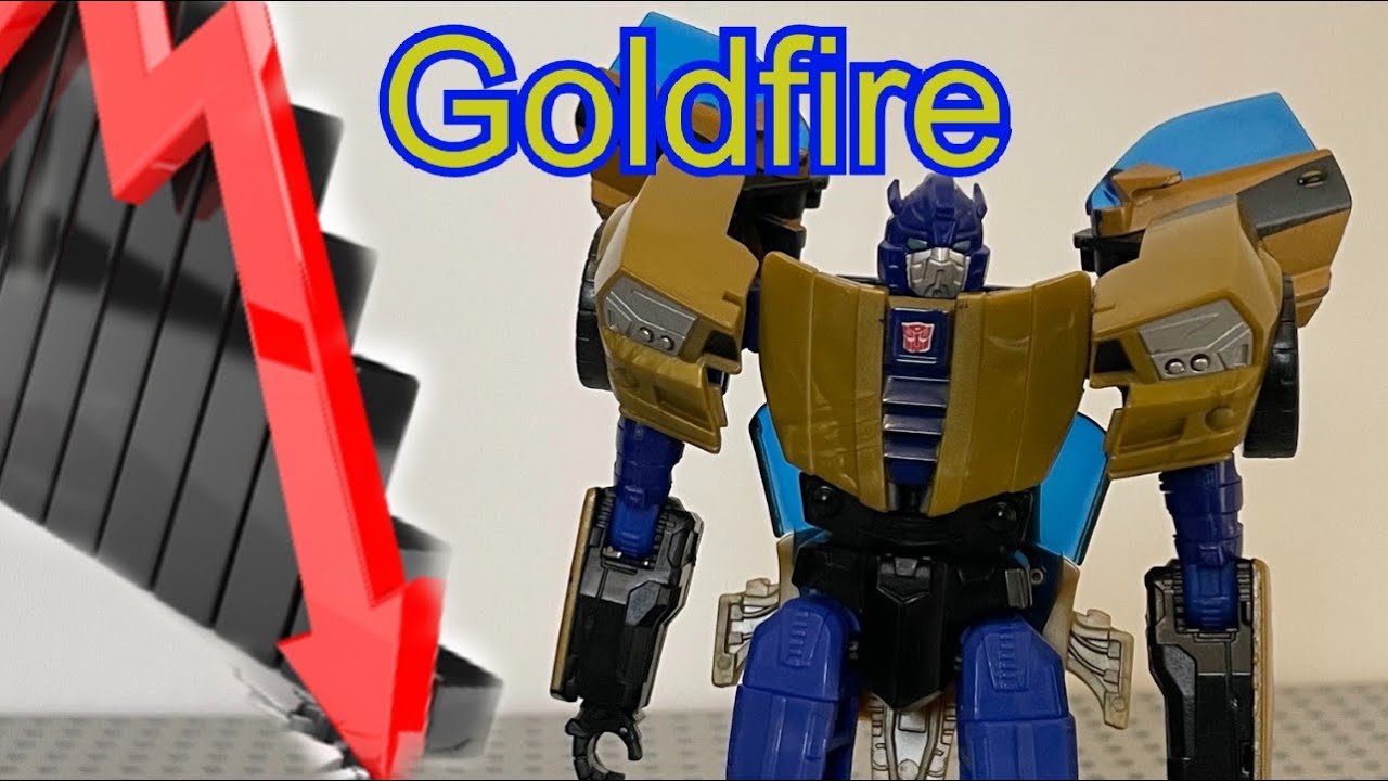 Transformers Generations Deluxe Class Goldfire Review - YouTube