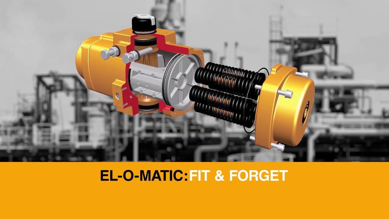 EL- O - Matic F Series Pneumatic Actuators - YouTube