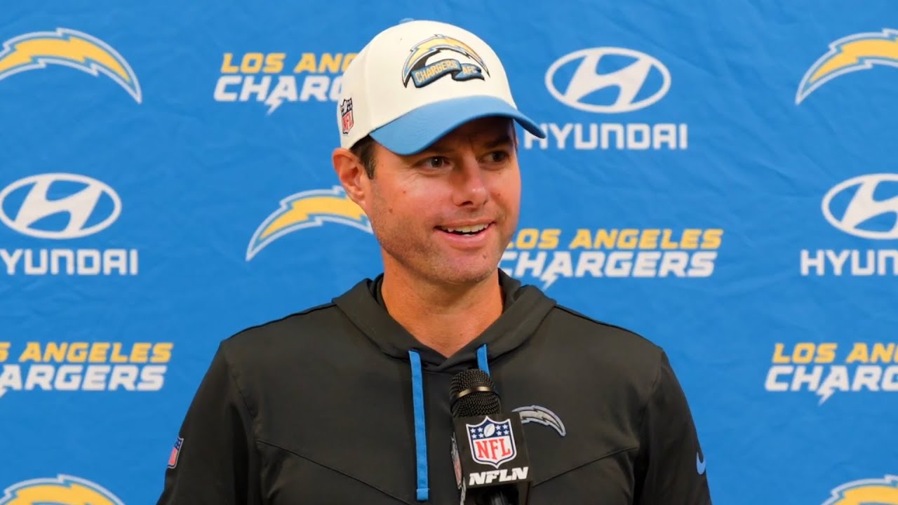 Brandon Staley Postgame Press Conference vs Falcons | LA Chargers - YouTube