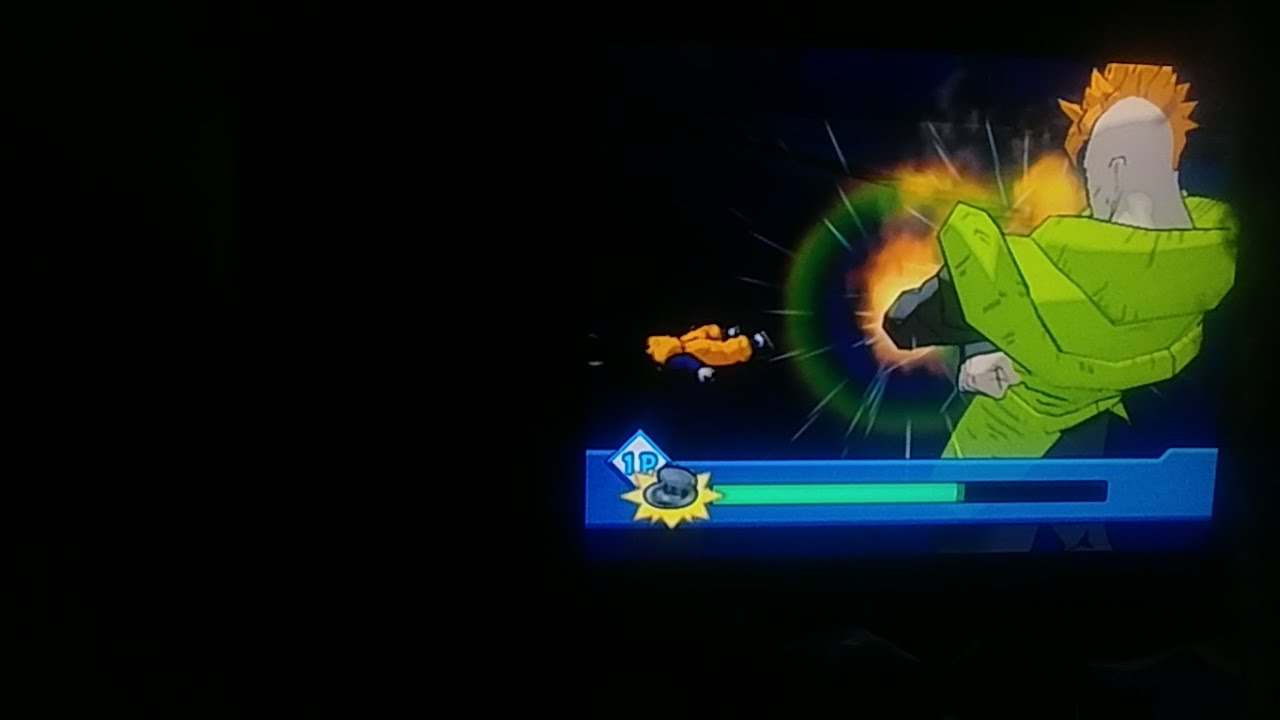 Dragonball Z Budokai 2 Android 16 Hell Flash on Goten Gyaku Ryona - YouTube