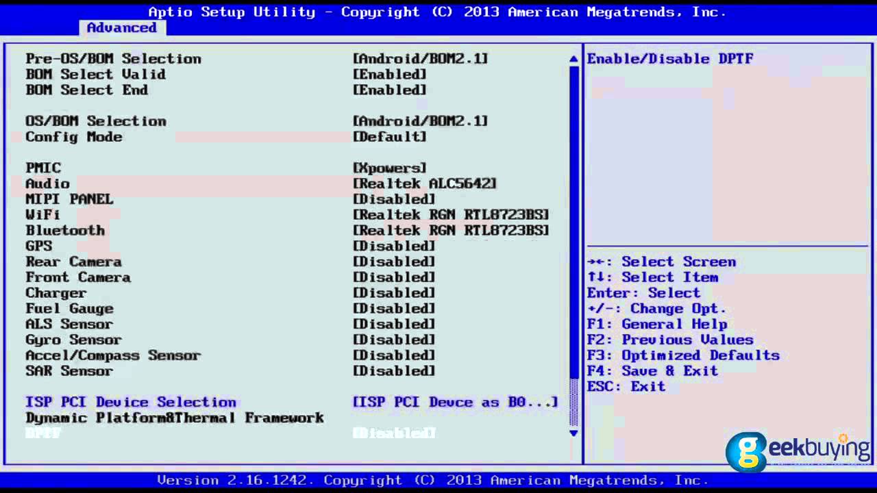 tv box Minix Neo Z64 Mini PC Bios Setting - YouTube