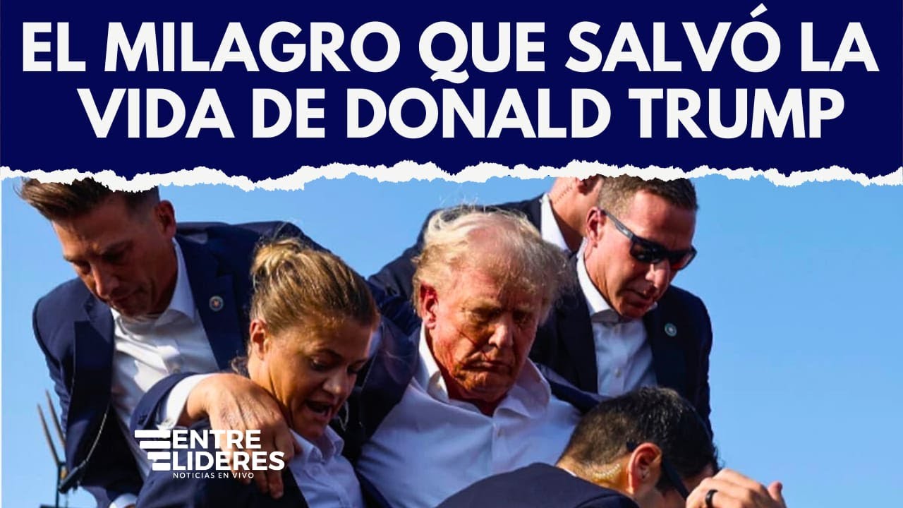 Donald Trump salvo su vida de milagro - YouTube