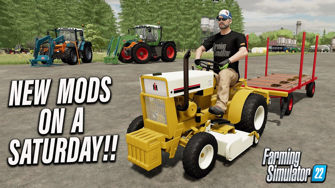 NEW MODS ON A SATURDAY! | FARMING SIMULATOR 22 | PS5 (Review) 17th Aug ...