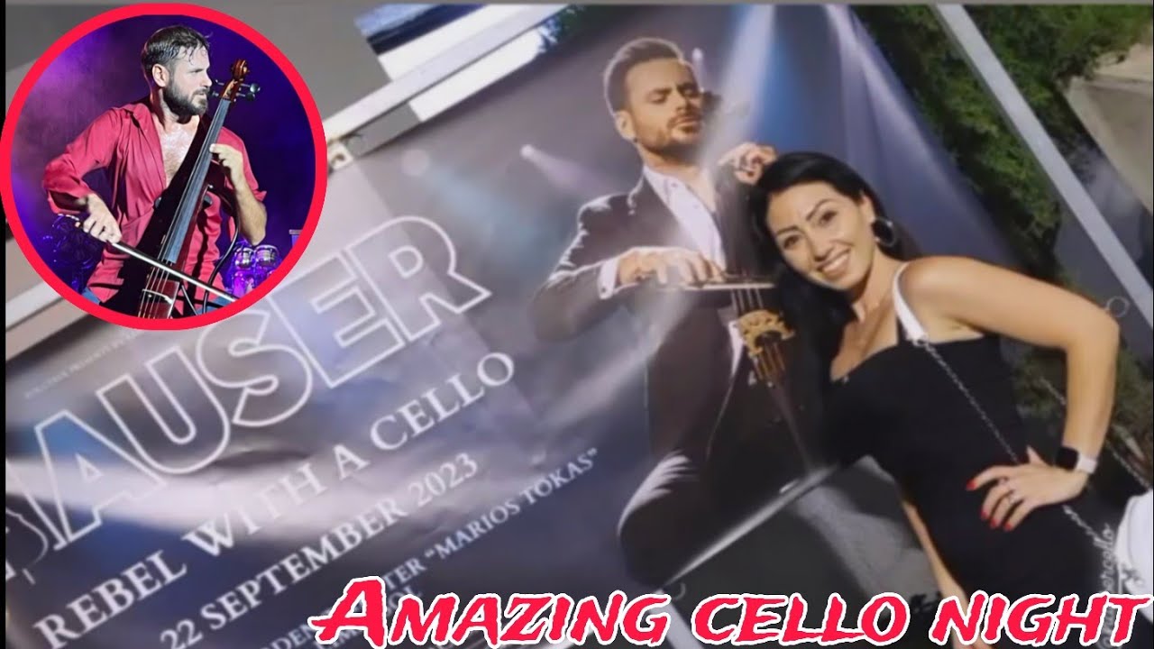 Stjepan hauser Amazing cello night in Cyprus and stunning performances ...