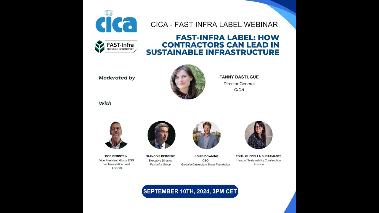 CICA Webinar x FAST-Infra Label Webinar / How contractors can lead in ...