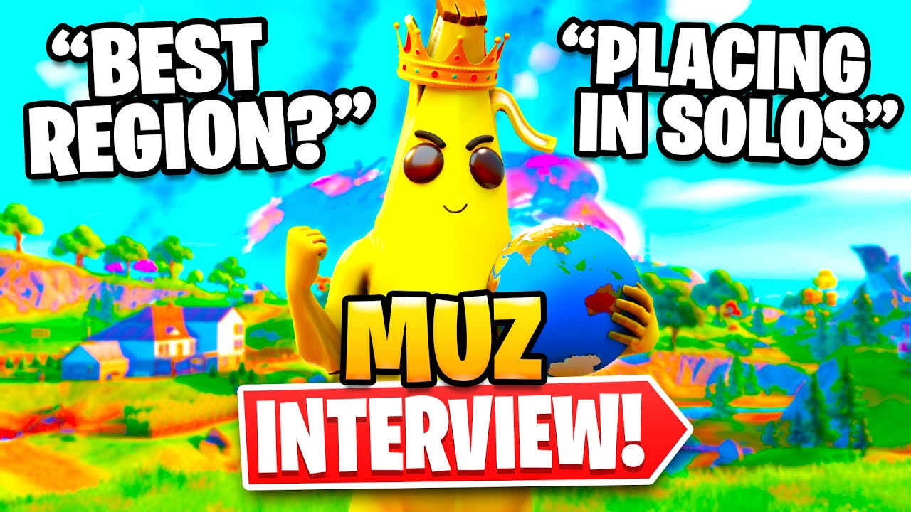 Interviewing Muz - First Ever Multi Region FNCS Winner - YouTube