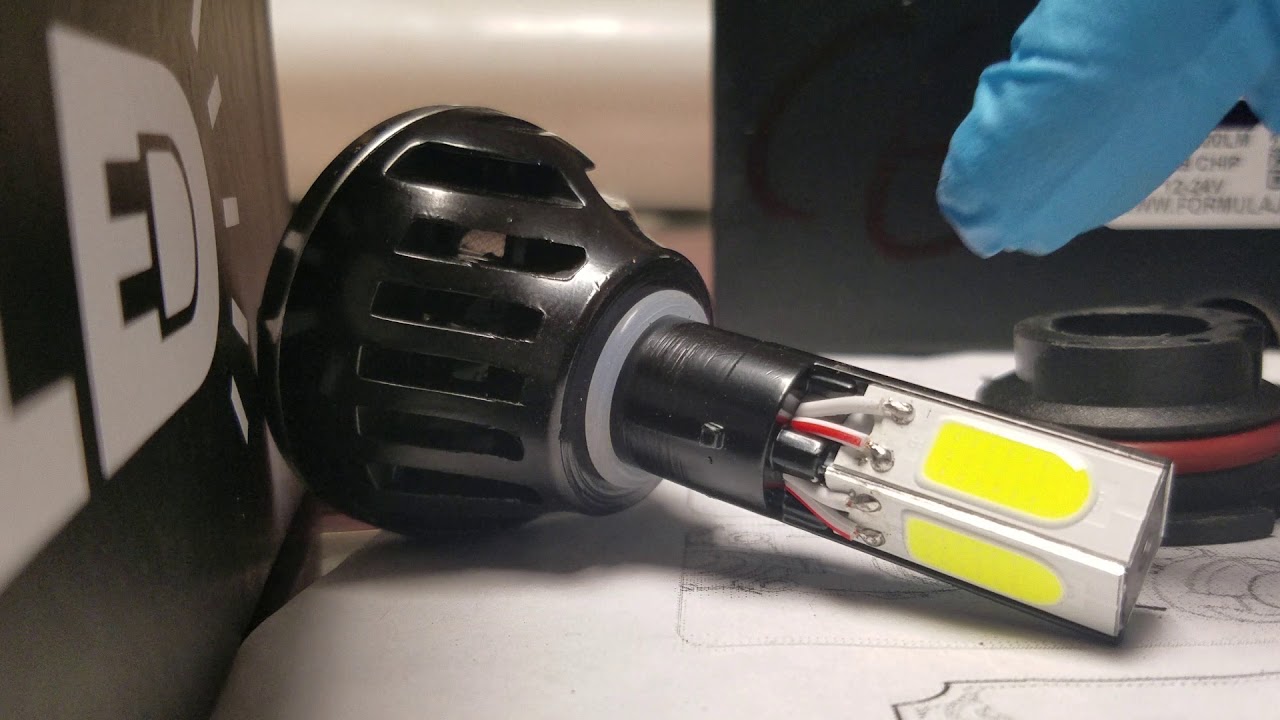 Formula J87 Led 9007 Headlight bulb instructions. - YouTube