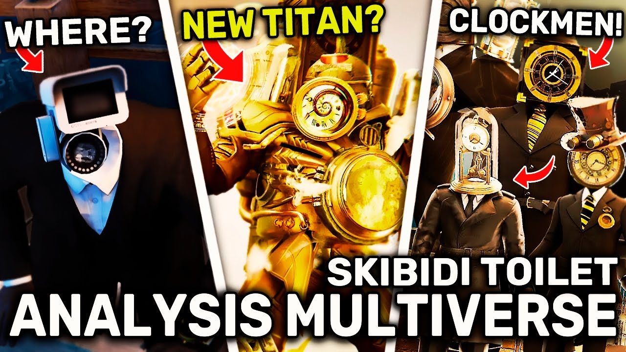 NEW RACE OF AGENTS!? CLOCKMAN AGENTS! - Analysis of Skibidi Toilet ...