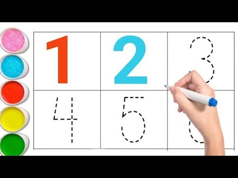 1 2 3 4 5 6 // kids classes // counting classes for toodles one two three // preschool learning ...