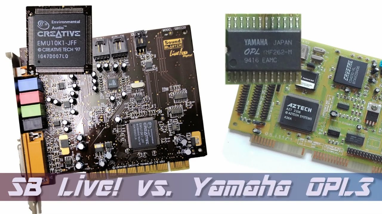 Soundblaster Live! vs. Yamaha OPL3 - Hi Octane - Amazon Delta Turnpike ...