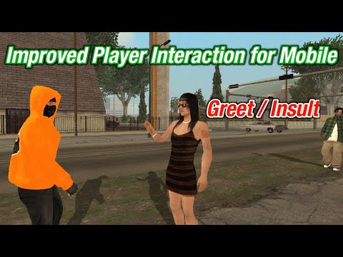 GTA SA Android: Improved Player Interaction [Mod Showcase] - YouTube