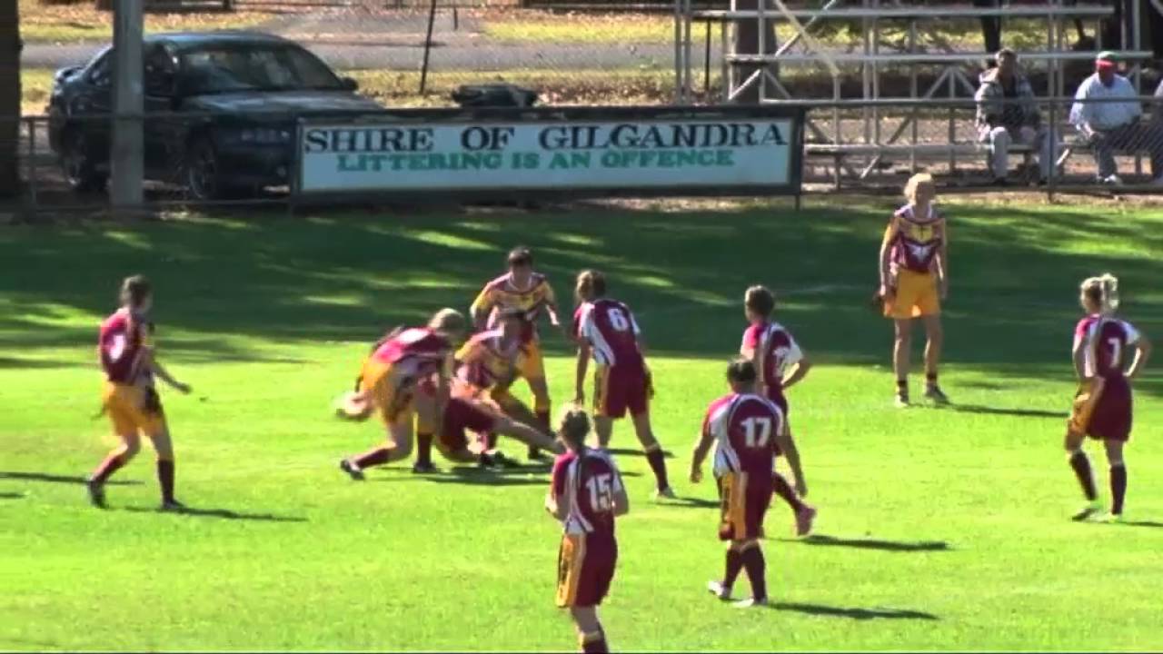 VIDEO: 2016 Western Rams League Tag Woodbridge v Castlereagh - YouTube