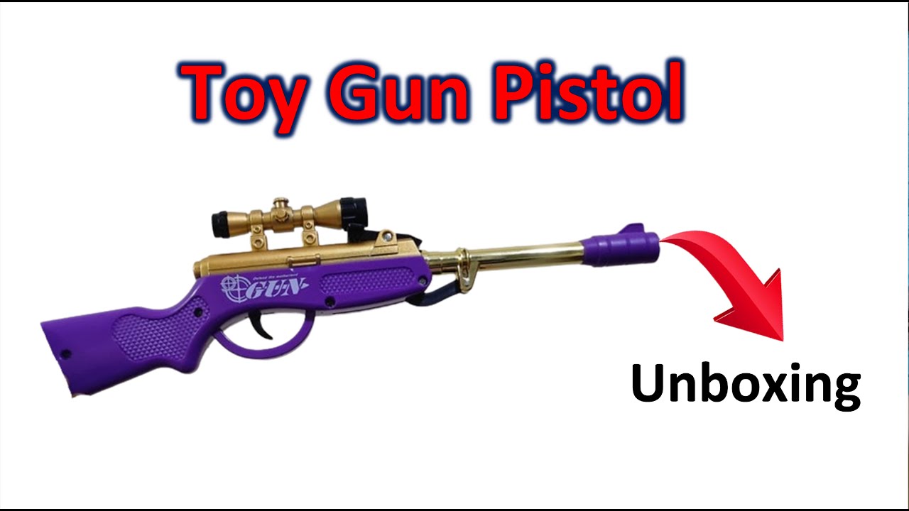 ₹200 Soft projectile gun for kids Home play - YouTube
