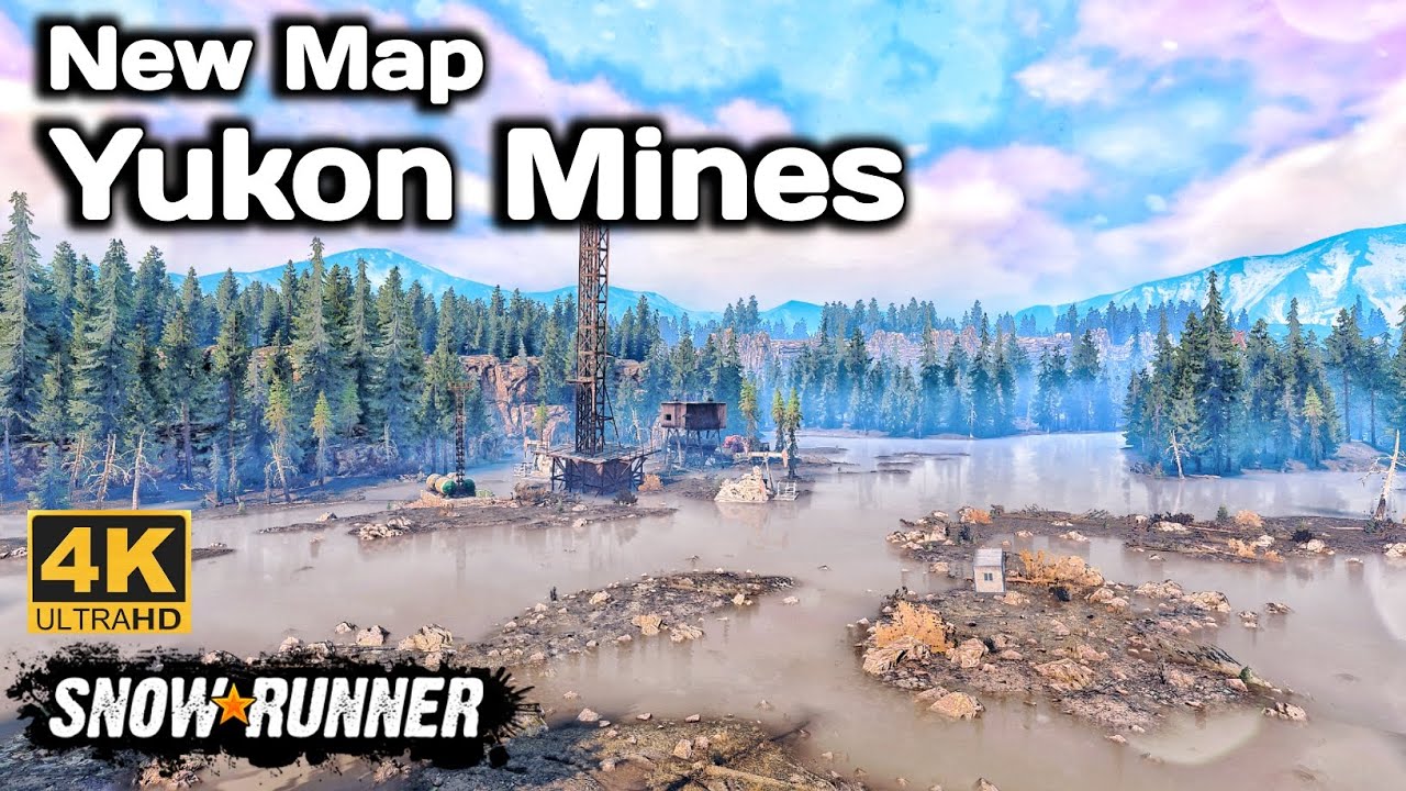 New Map Yukon Mines In SnowRunner Season 15 #snowrunner #offroad #truck ...