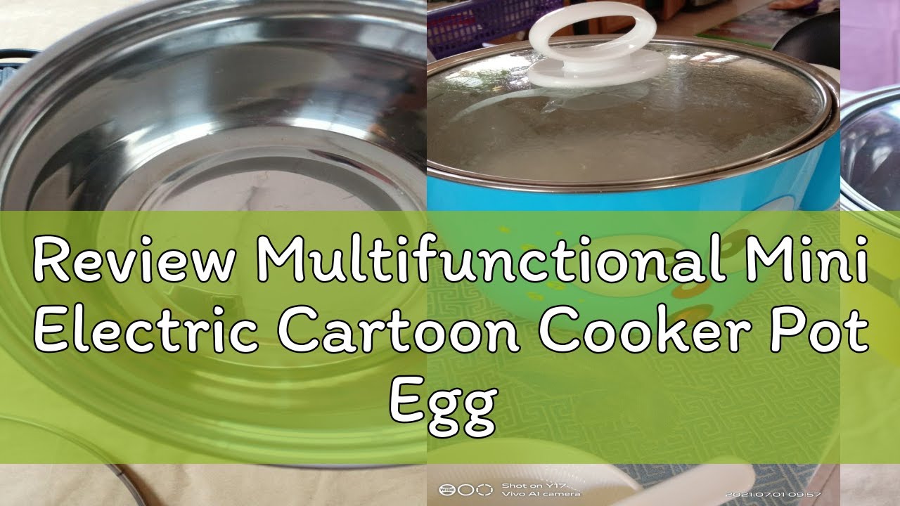 Review Multifunctional Mini Electric Cartoon Cooker Pot Egg Steamer 1 ...