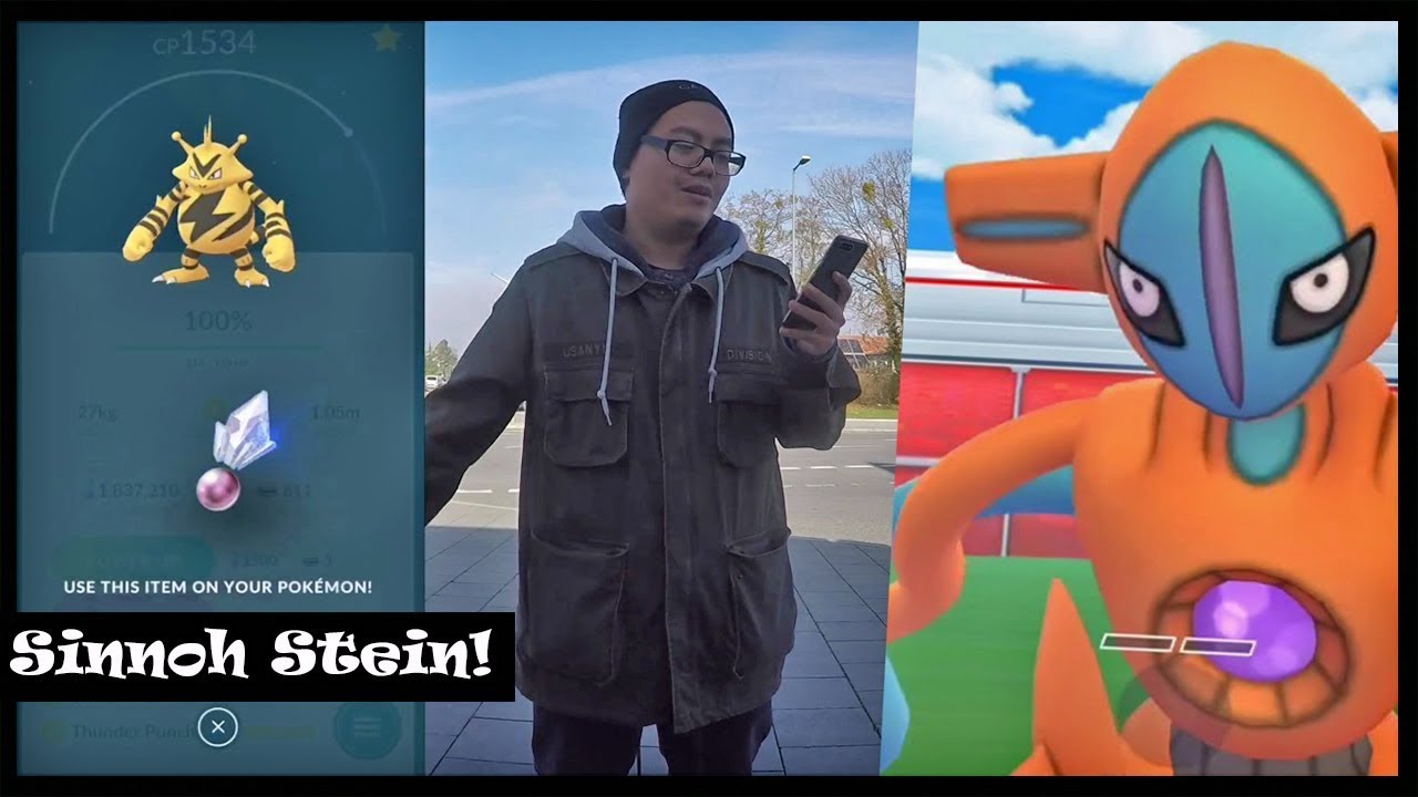Beste Entwicklung mit dem SINNOH STEIN?! 3x Deoxys EX Raid! Pokemon Go ...