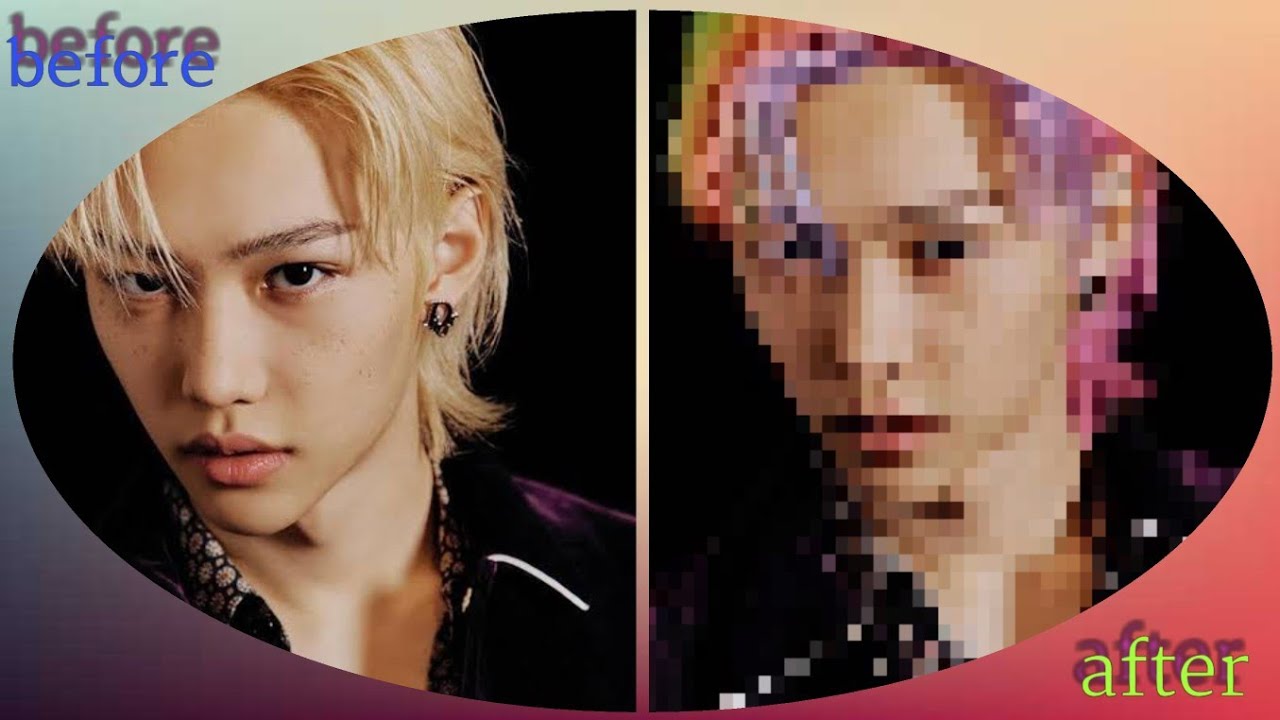 Stray Kids Felix hair color edit - YouTube