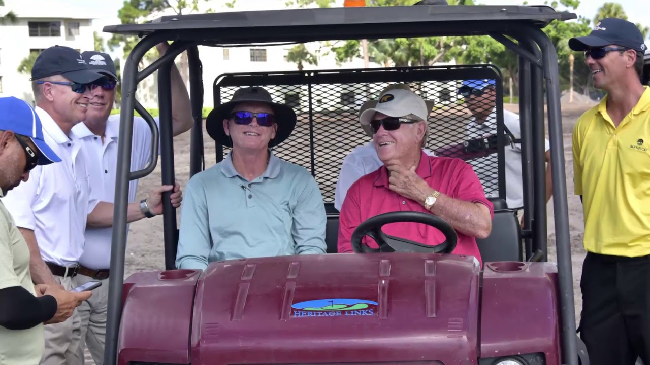 Jack Nicklaus Visits Via Mizner Golf Club - YouTube