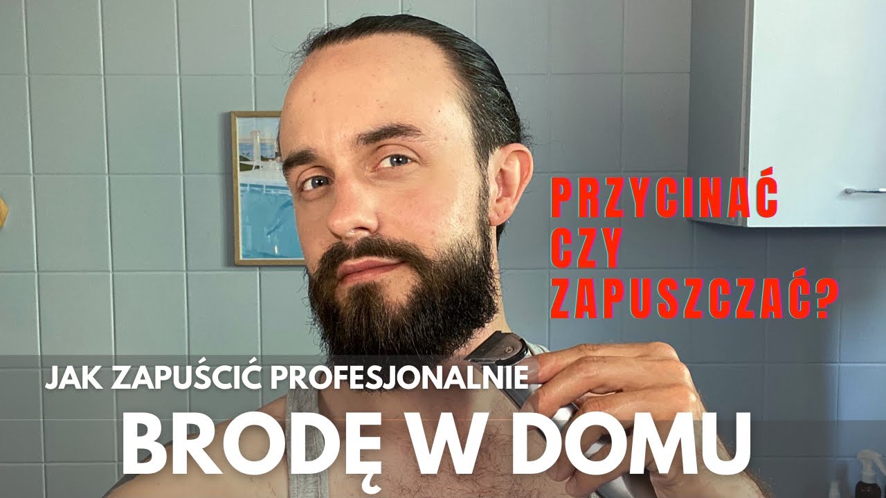 Jak zapuszczać brodę w domu? Broda jak od barbera. - YouTube