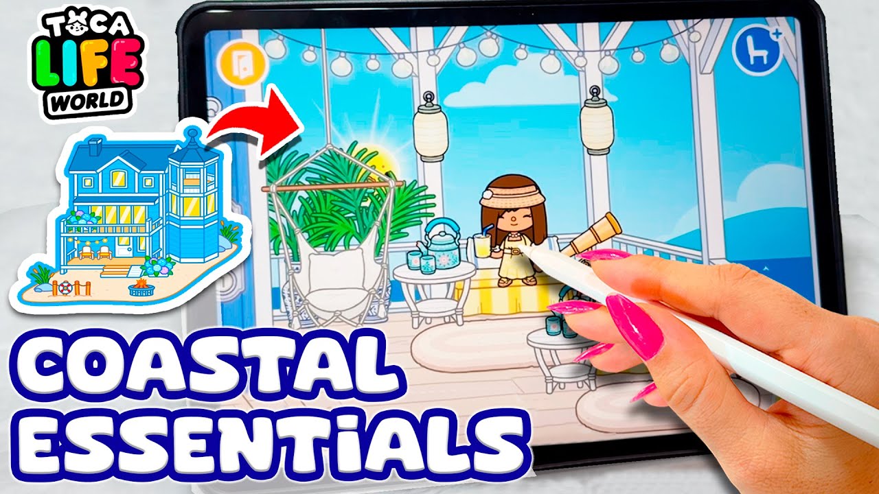 NEW⚓Coastal Essentials Idea🏝Aesthetic Toca Boca | Design Toca Life ...