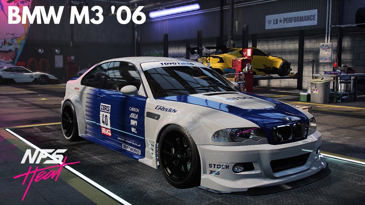 Need For Speed Heat Customization - BMW M3 '06 - Drift Build - Gameplay ...