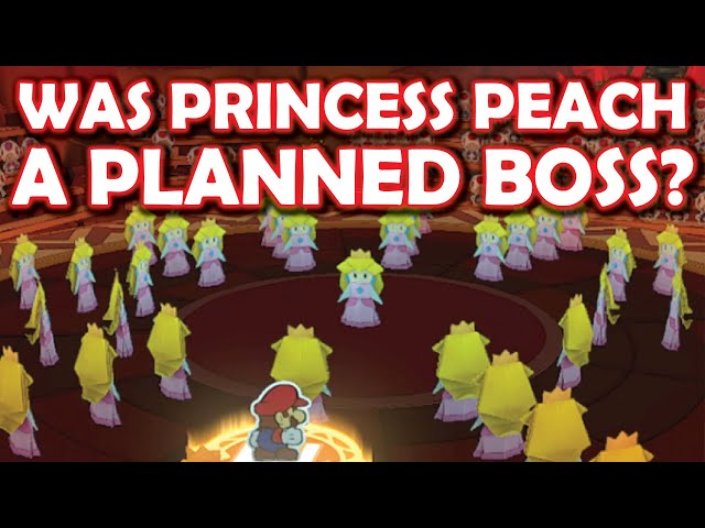 Super Paper Mario Princess Peach