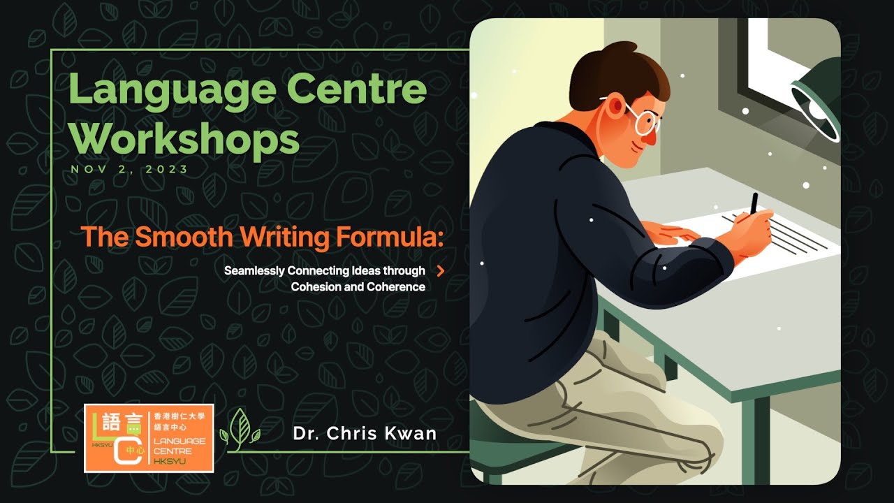 [Workshop] The Smooth Writing Formula 021123 - YouTube