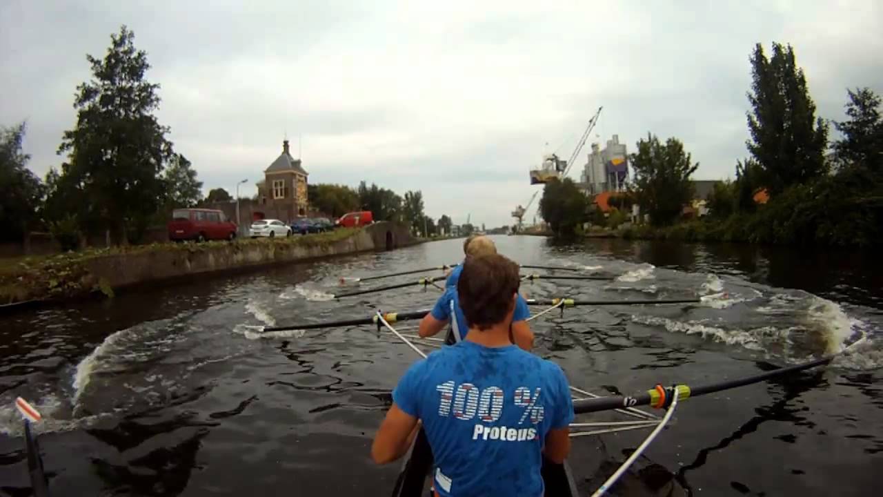 Gopro HD Roeien Proteus Delft - YouTube