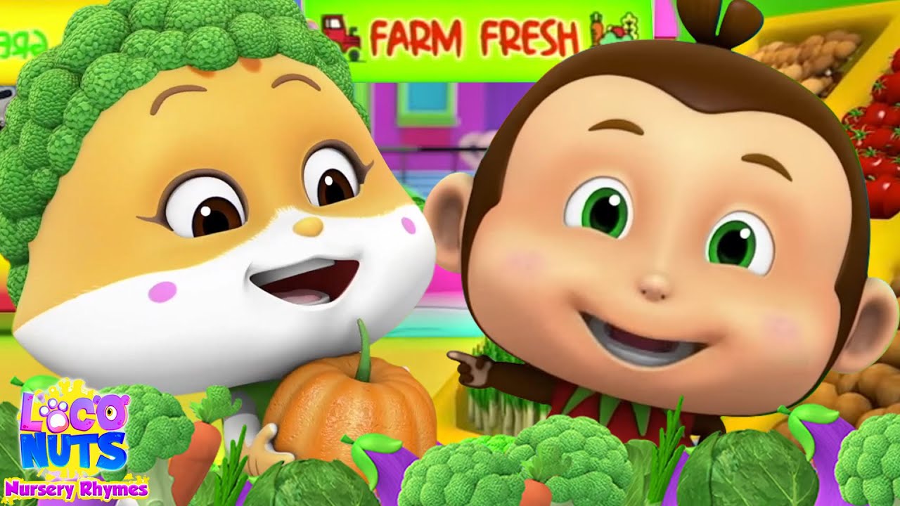 Vegetable Song, Healthy Habits and Preschool Videos for Babies - YouTube