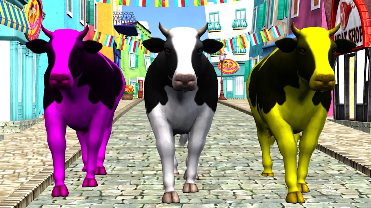 FUNNY COW DANCE 4 │ Cow Song & Cow Videos 2021 - YouTube