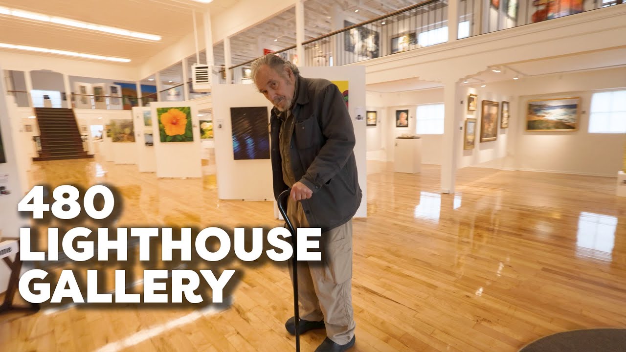 Dick Crispo Artwork at 480 Lighthouse Gallery in Pacific Grove CA - YouTube