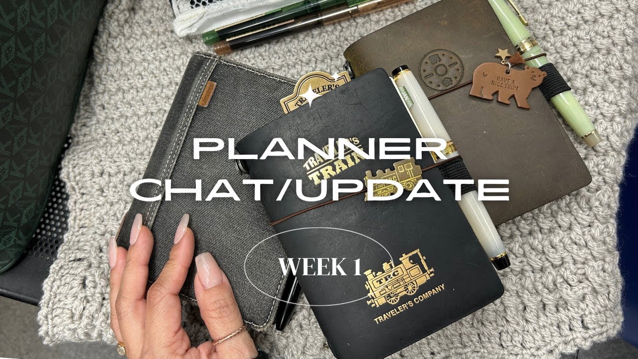 PLANNER CHAT/UPDATE • JANUARY 2024 (YES, ALREADY 😅) - YouTube