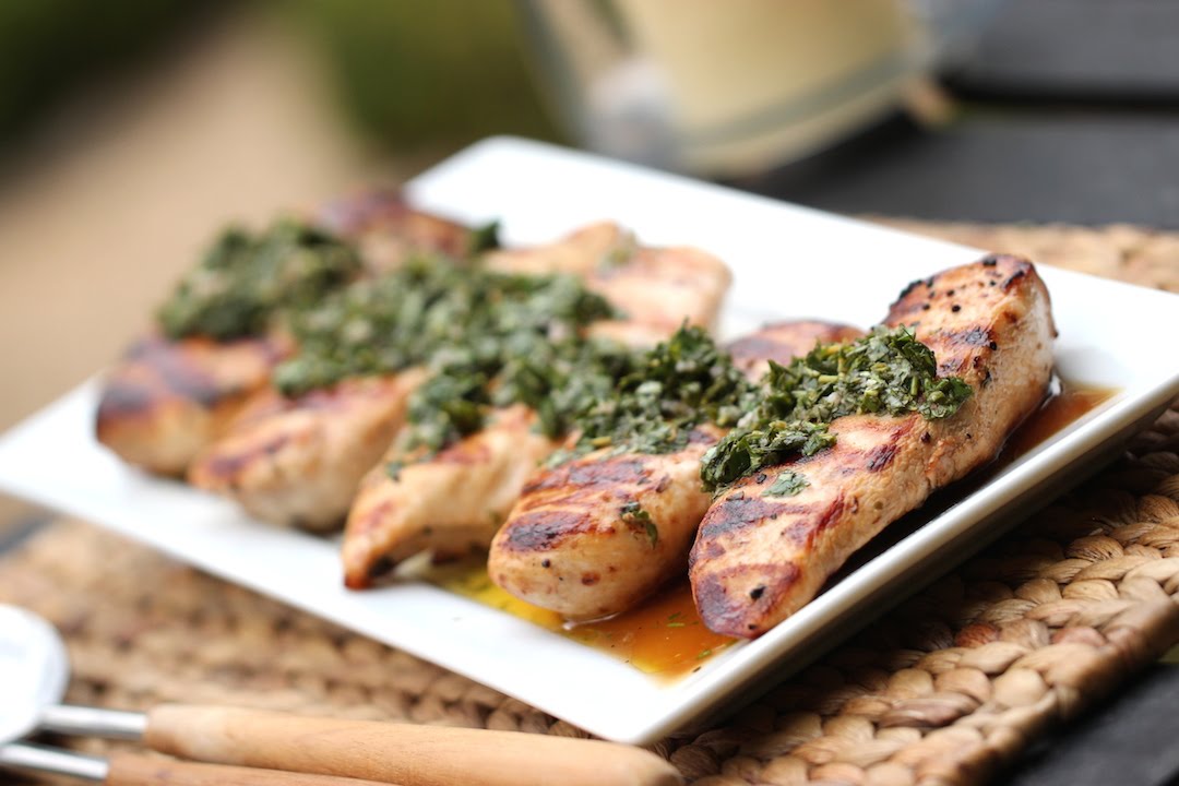 Beth's Grilled Chicken with Chimichurri Sauce | ENTERTAINING WITH BETH ...