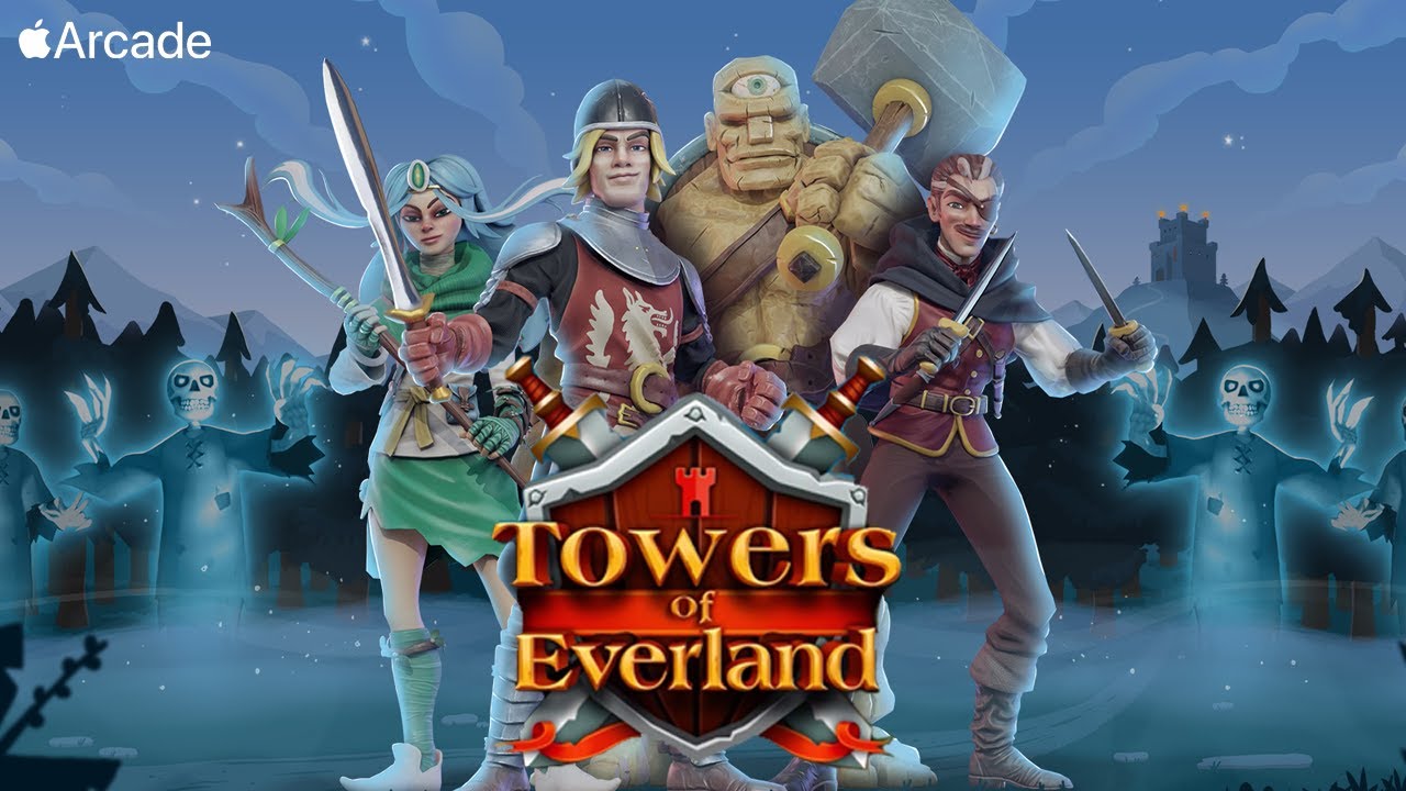 Towers of Everland (by Cobra Mobile) - iOS (Apple Arcade) Gameplay ...